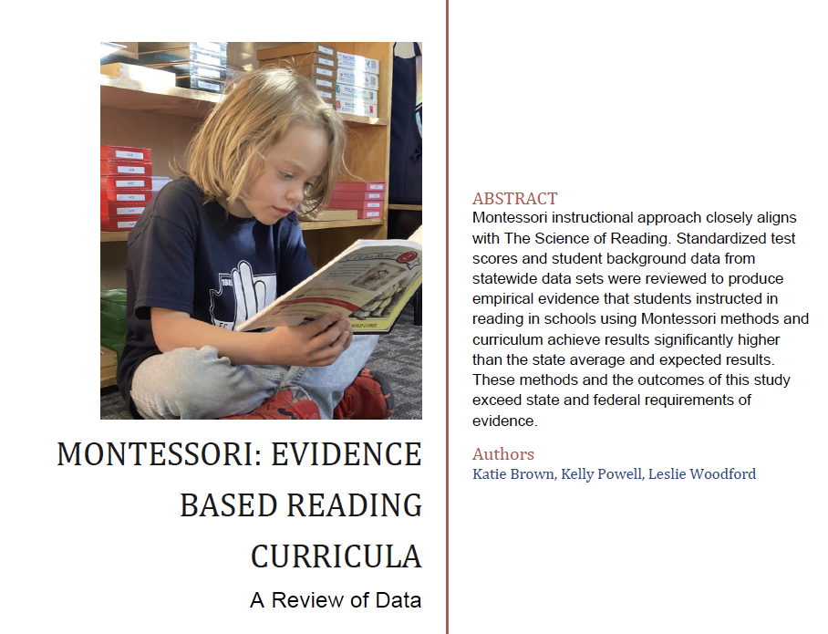 New study shows public Montessori students excel in reading ...
